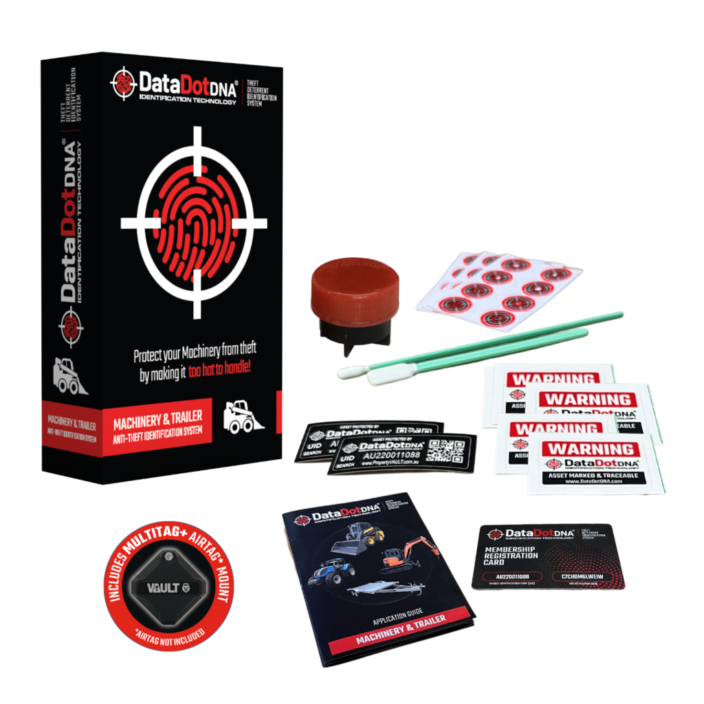 MACHINERY – THEFT DETERRENT IDENTIFICATION SYSTEM – DataDot Technology Ltd