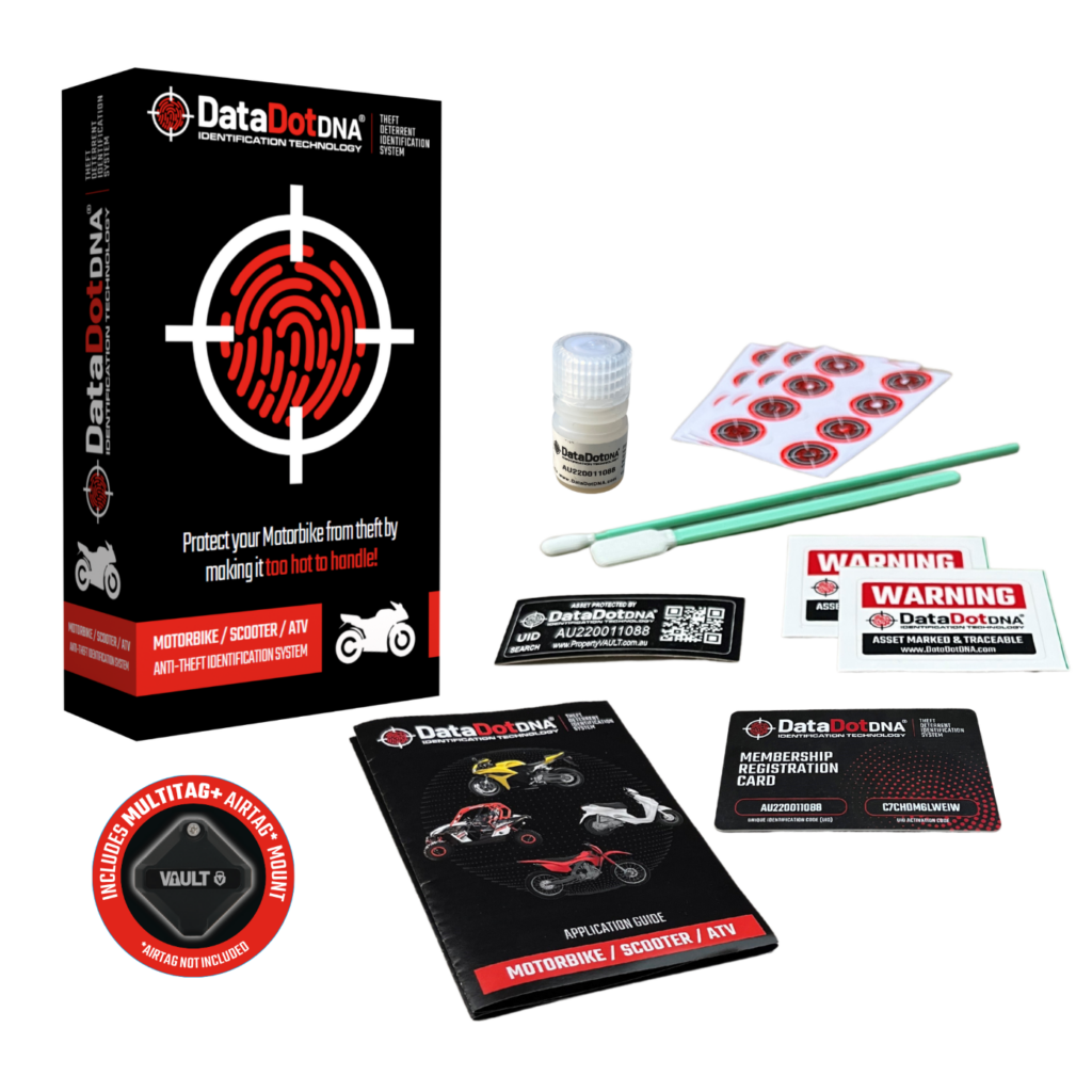 MOTORBIKE – THEFT DETERRENT IDENTIFICATION SYSTEM – DataDot Technology Ltd